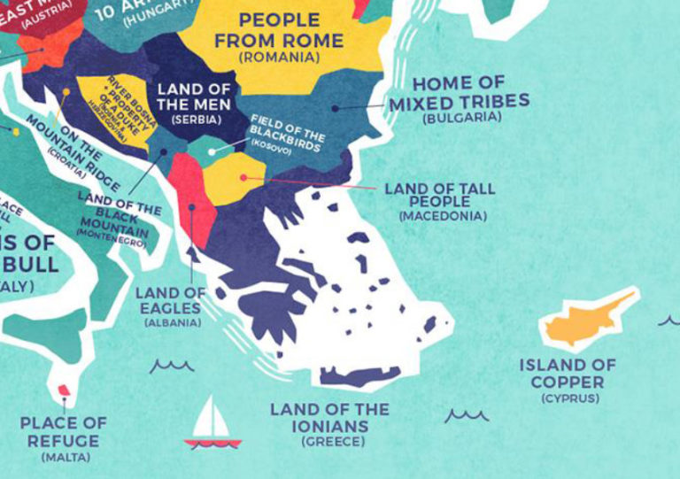 Where do country names come from? Country Name Origins Revealed